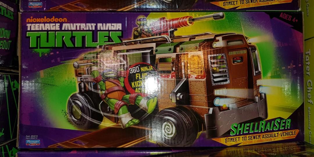 BNIB Teenage Mutant Ninja Turtles ShellRaiser Vehicle, Hobbies & Toys ...