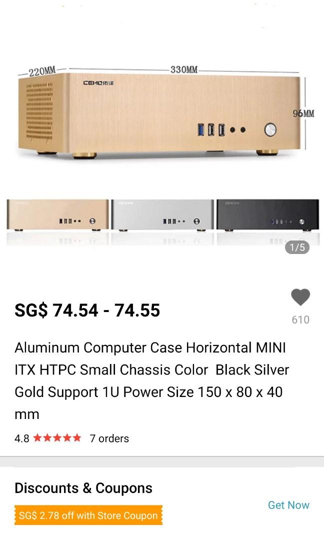 CEMO 9001 matx case for APU builds, Computers & Tech, Parts ...