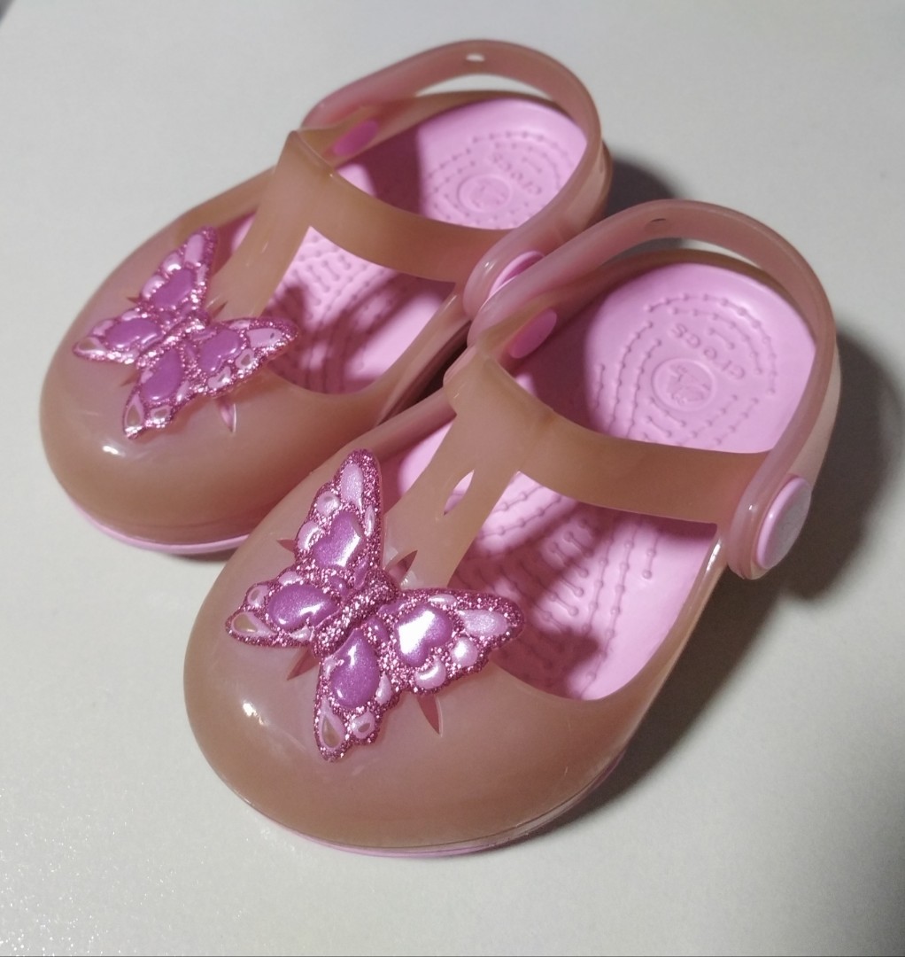 Crocs Isabella Charm Clog, Babies & Kids, Babies & Kids Fashion on ...