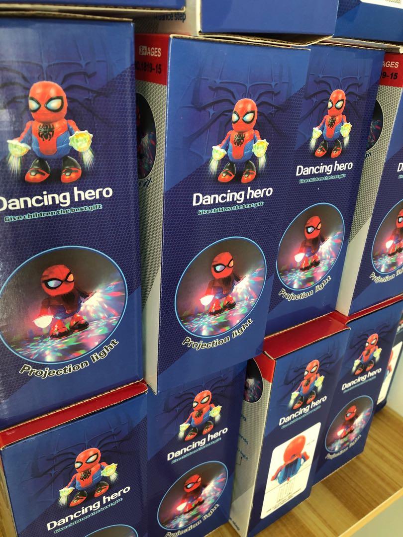 Dancing hero Spider-Man, Hobbies & Toys, Toys & Games on Carousell