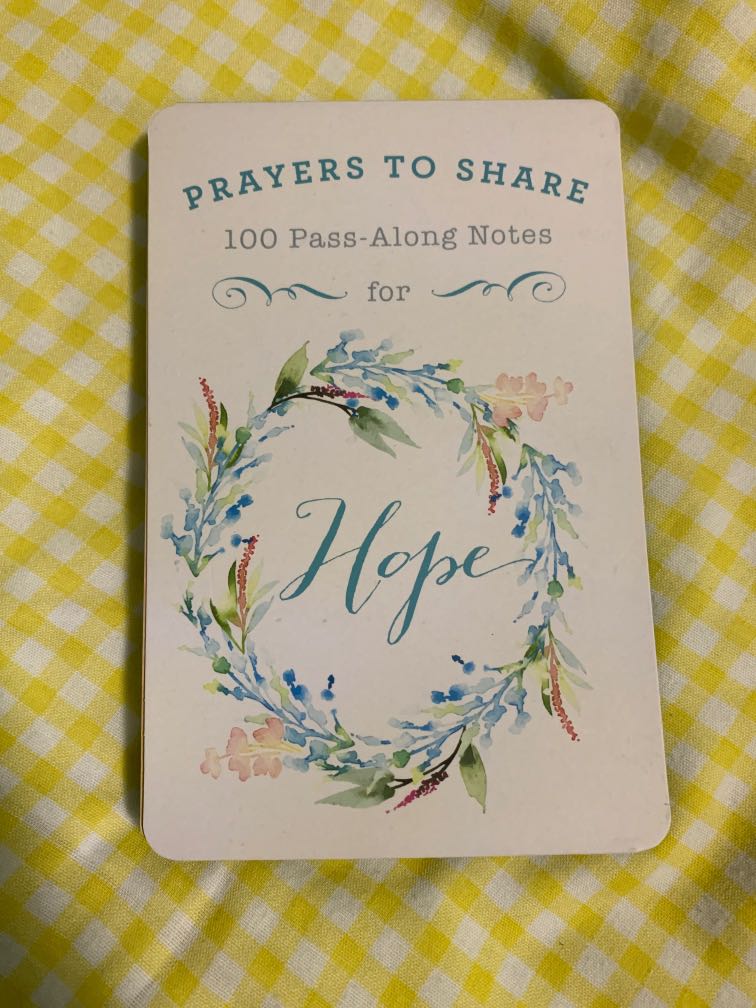 Dayspring Prayers Notepad, Everything Else on Carousell