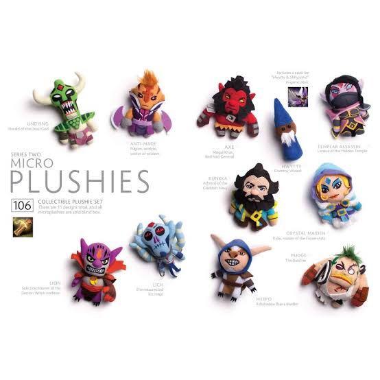 Dota 2 Valve Official Merchandise Micro Plush Series 2 : Lion, Hobbies ...