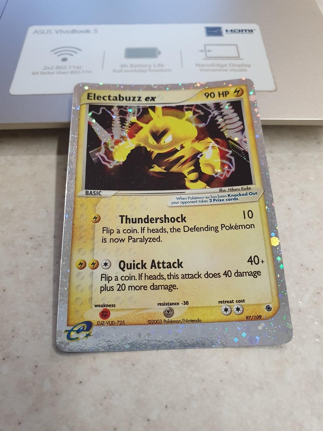 Electabuzz EX, Hobbies & Toys, Toys & Games on Carousell