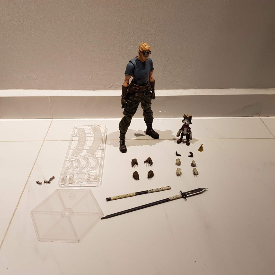 Final Fantasy VII Advent Children Play Arts Playarts Kai Cid Highwind ...