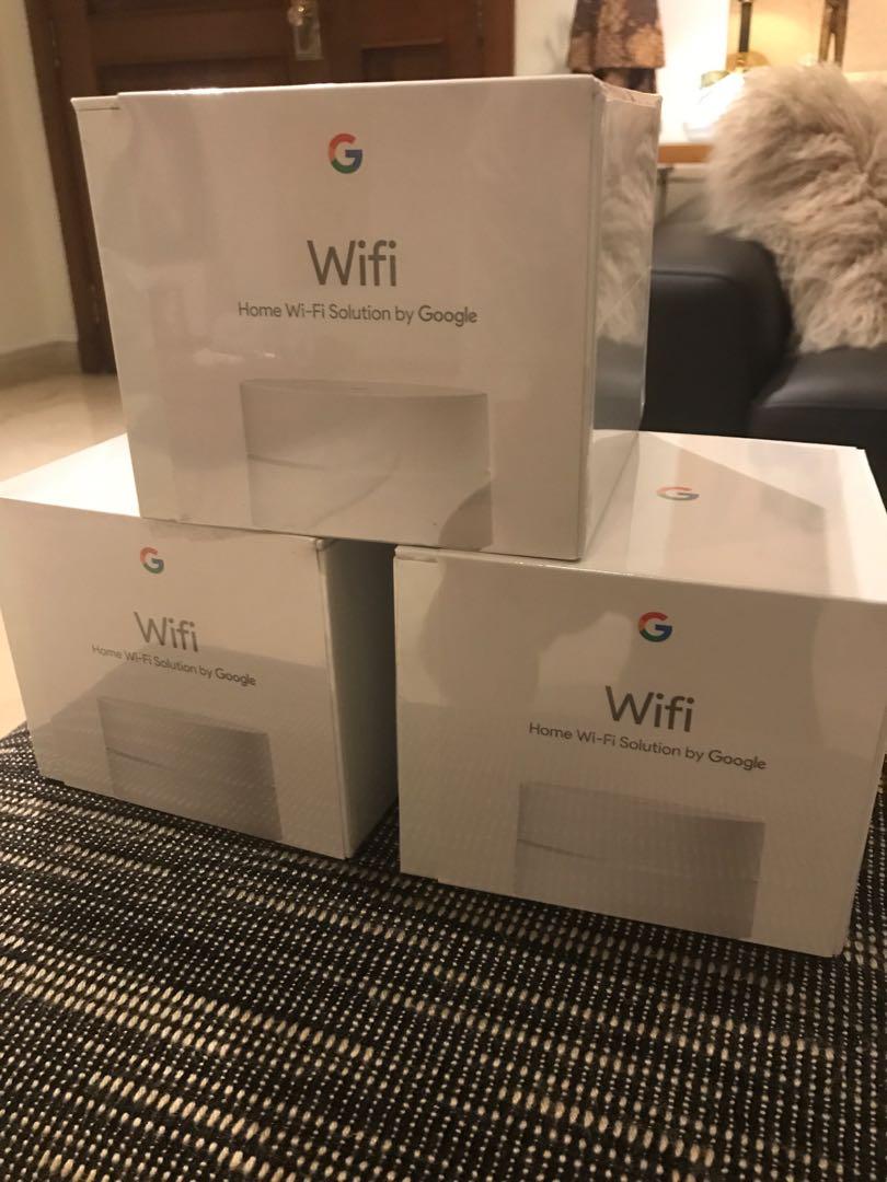 Google Wifi Mesh System (Set of 3), TV & Home Appliances, TV ...
