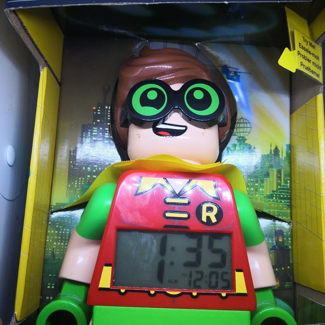 Lego Alarm Clock Robin from Batman Movie, Hobbies & Toys, Toys & Games ...