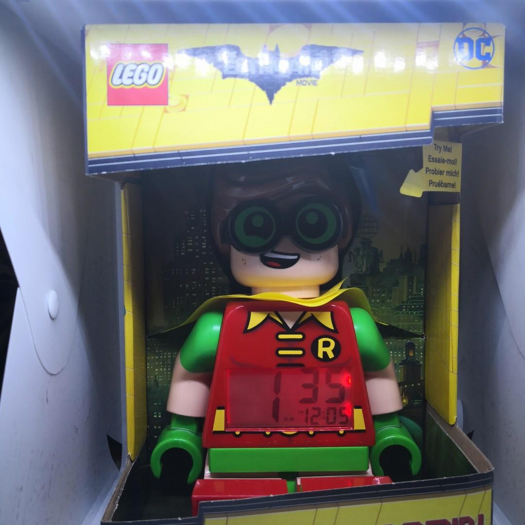Lego Alarm Clock Robin from Batman Movie, Hobbies & Toys, Toys & Games ...