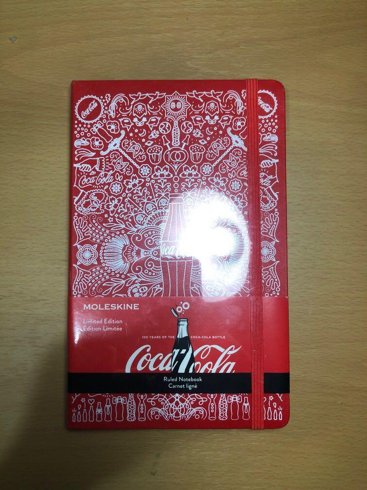 Limited Edition Coca Cola Moleskine Notebook, Hobbies & Toys ...