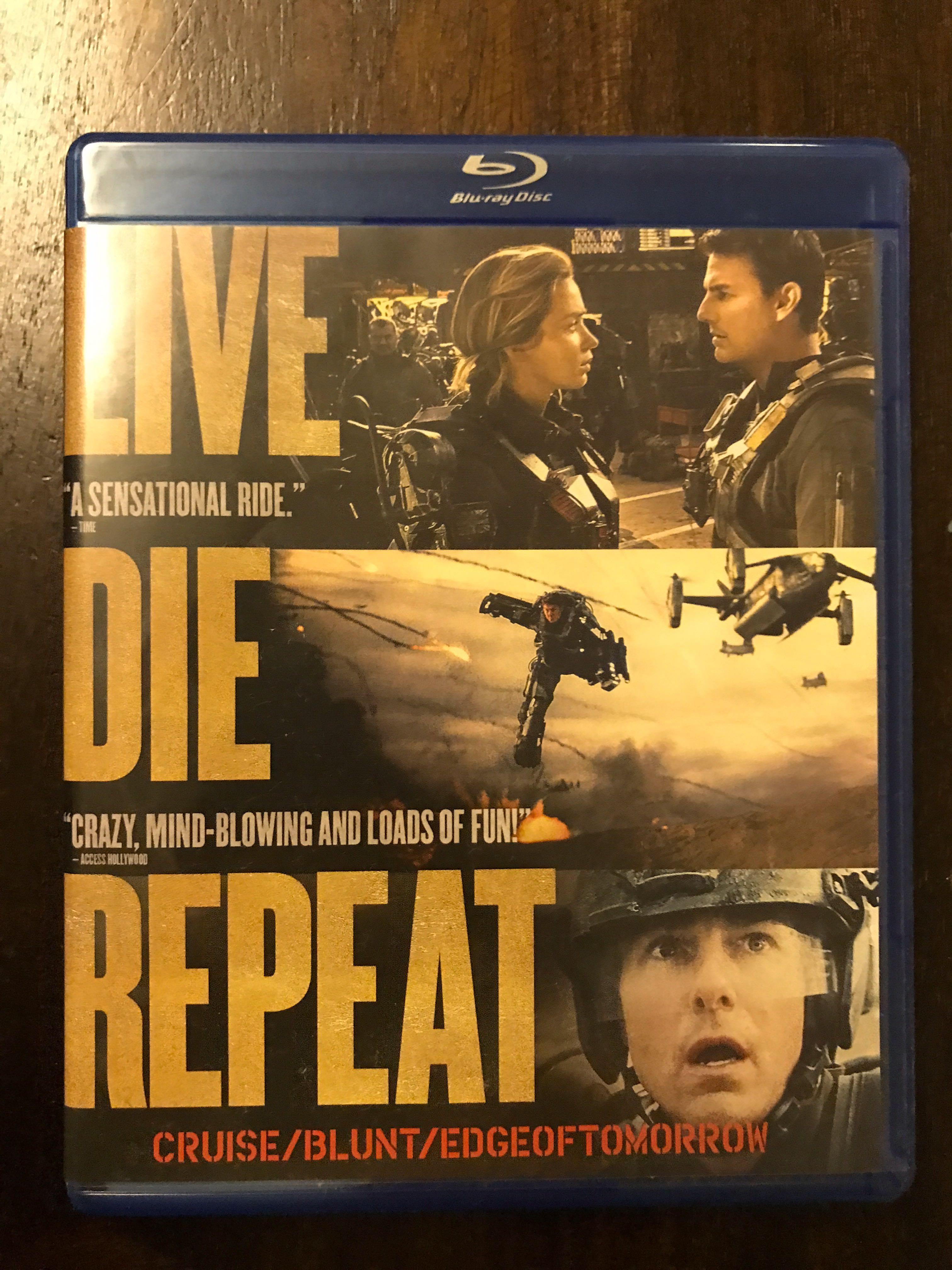 Live Die Repeat Blu-ray, Hobbies & Toys, Music & Media, CDs & DVDs on ...