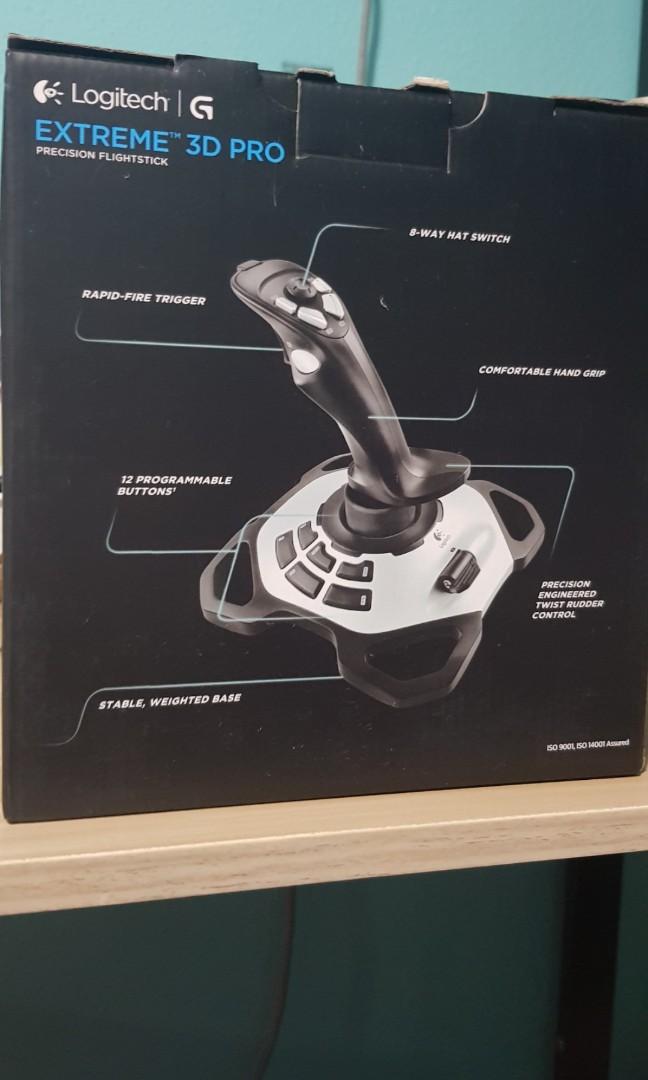Logitech Extreme 3D Pro Joystick, Electronics, Computer Parts ...