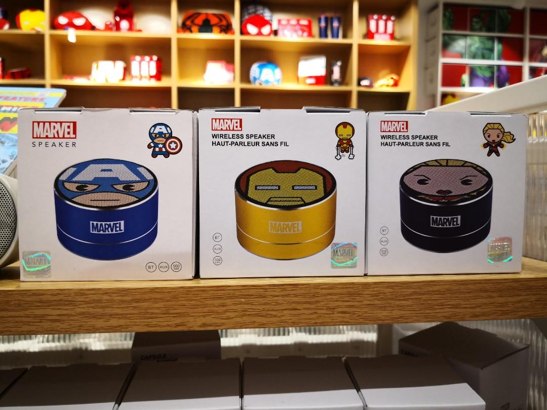 （現貨）正品MINISO MARVEL 復仇者聯盟系列。漫威。美國隊長(Captain America) 藍牙數碼喇叭。音箱 ...