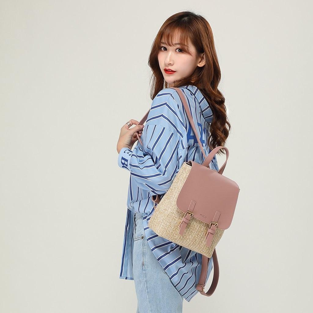 Mizzue Tinisha Backpack- Tan, Women's Fashion, Bags & Wallets ...