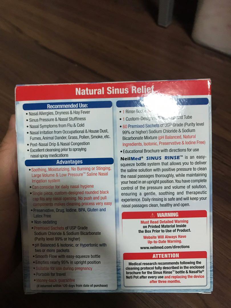 neimed sinus rinse, Everything Else on Carousell