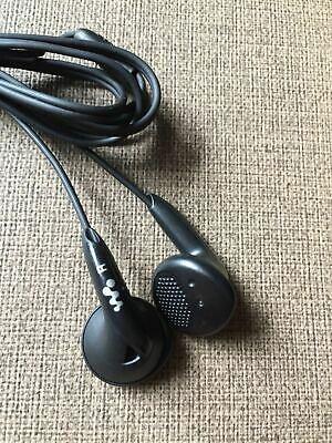 New SONY MDR-E804 wired Headphones Stereo Earphones Headset Black MP3 ...