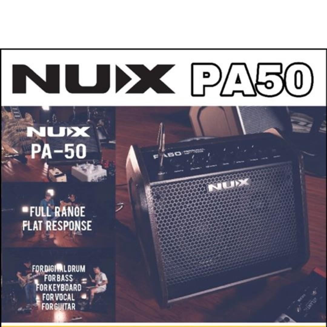 NUX PA-50 Personal Monitor Amplifier, Audio, Soundbars, Speakers ...