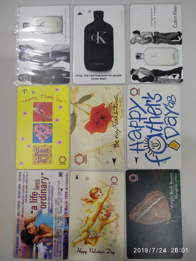 Old MRT cards, Vintage & Collectibles, Vintage Collectibles on Carousell