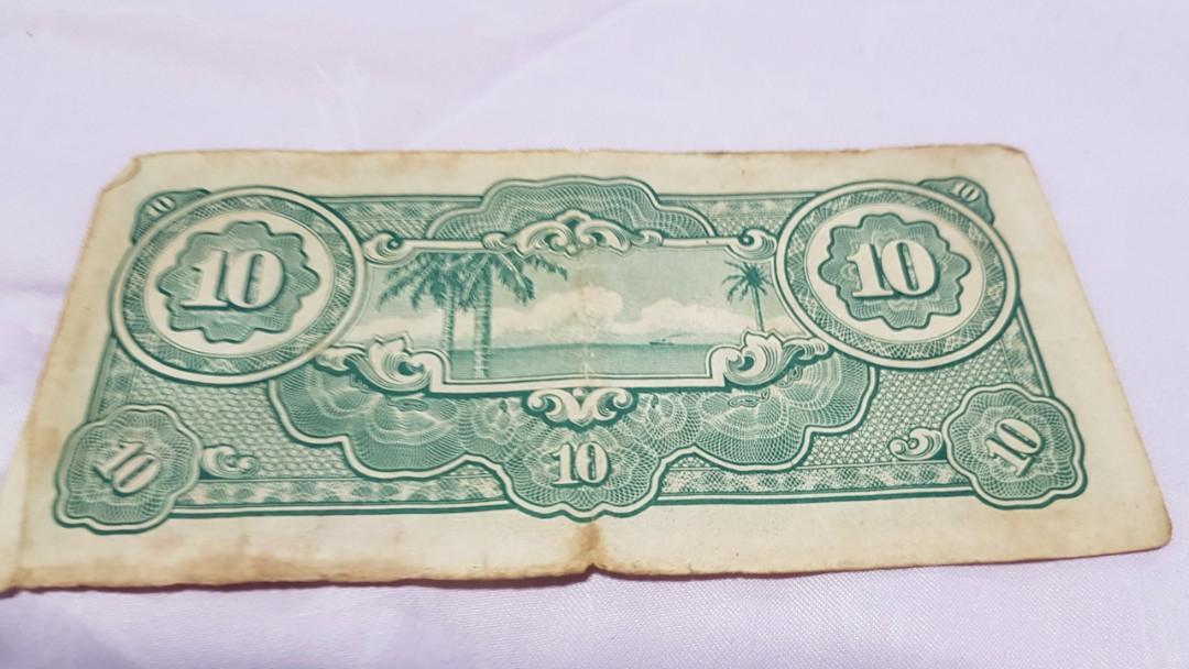 Old 10 dollar note, Hobbies & Toys, Memorabilia & Collectibles ...