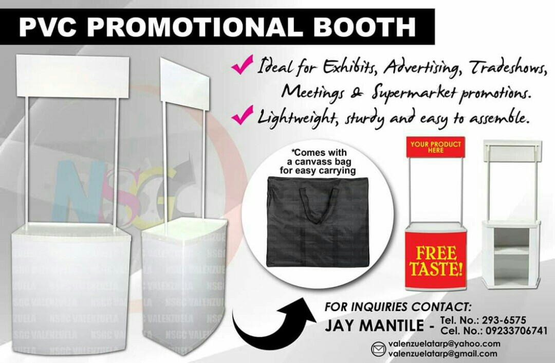 PVC Promotional Booth, Furniture & Home Living, Office Furniture ...