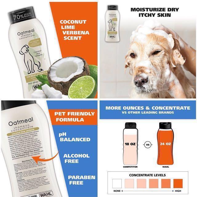 Wahl Oatmeal Dog Shampoo Review at Geraldine Raposo blog