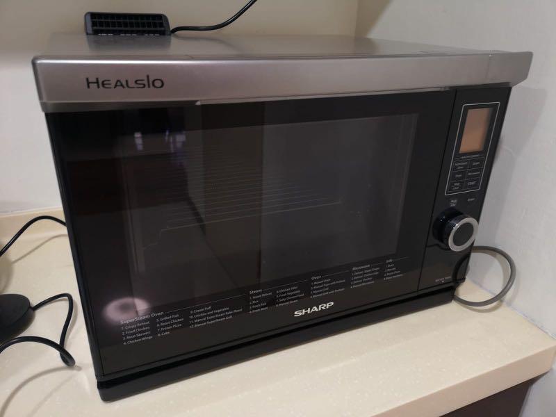 Sharp Healslo water oven AX1300V healsio 26 litres microwave oven steam ...