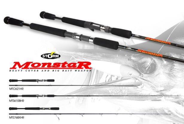 Fishing Rod- Storm Monstar, Sports, Sports & Games Equipment on Carousell