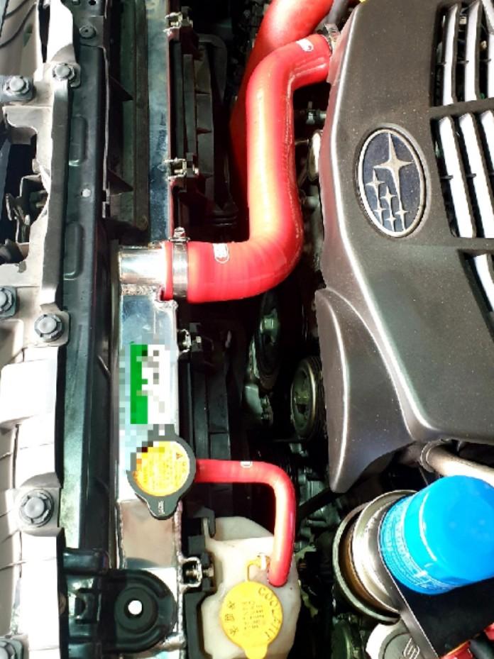 Subaru Forester SJ: Silicon Upper & Lower Radiator Hoses Replacement ...