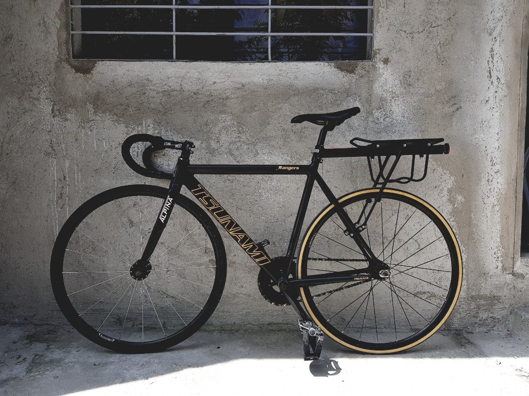 Tsunami Rangers (Gold Black), Sports Equipment, Bicycles & Parts ...