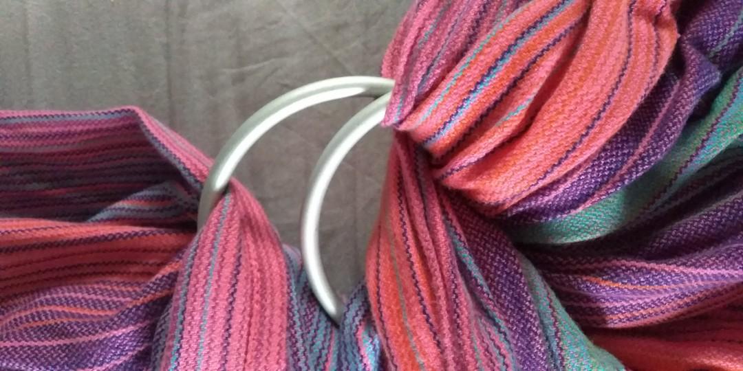 Tula Girasol Anana Limonada Rosada Ring Sling, Babies & Kids, Going Out ...