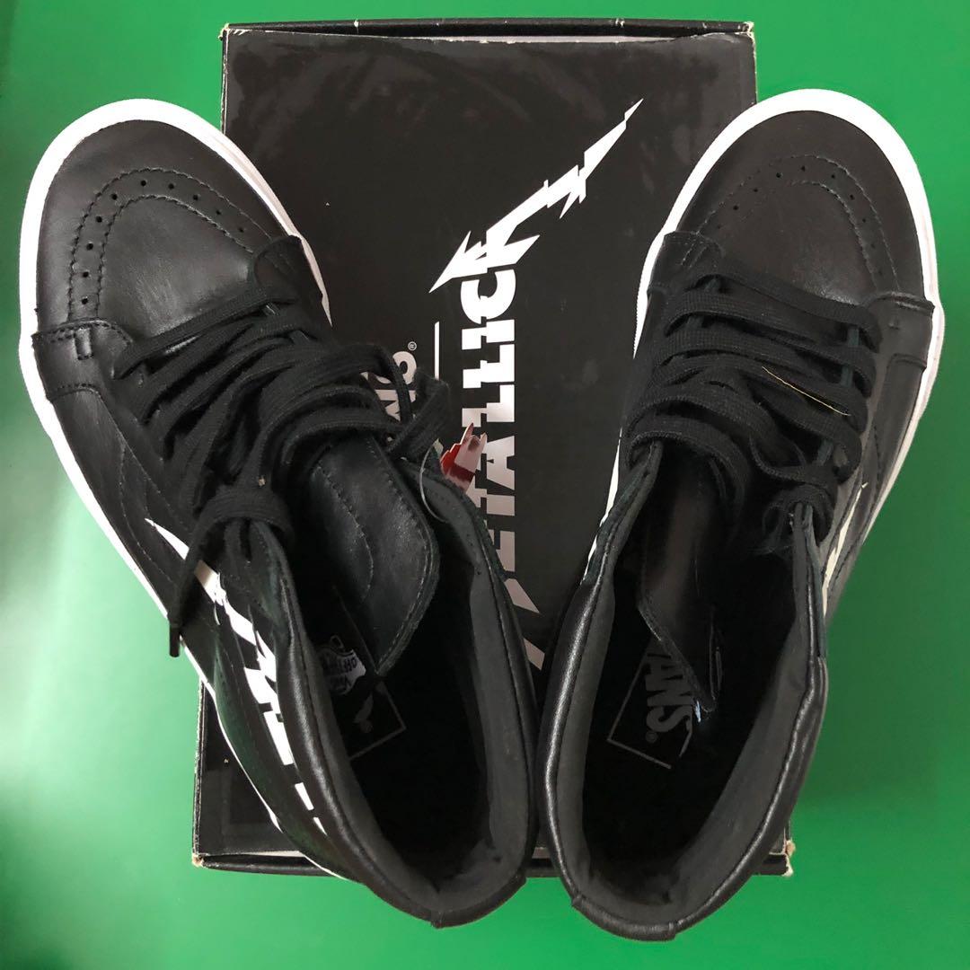 vans metallica, Men's Fashion, Footwear, Sneakers on Carousell