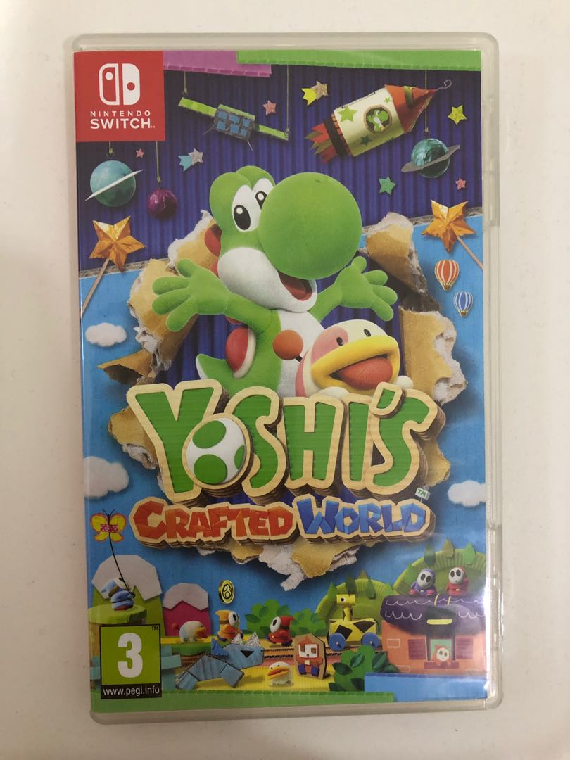 Yoshi’s Crafted World (Nintendo Switch), Video Gaming, Video Games ...