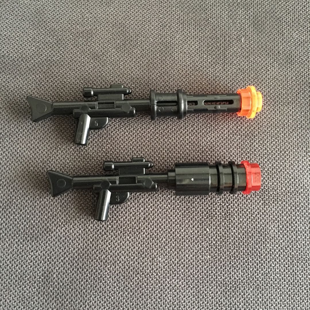 2 Authentic Lego Long rifle blaster from Star Wars mod, Hobbies & Toys ...