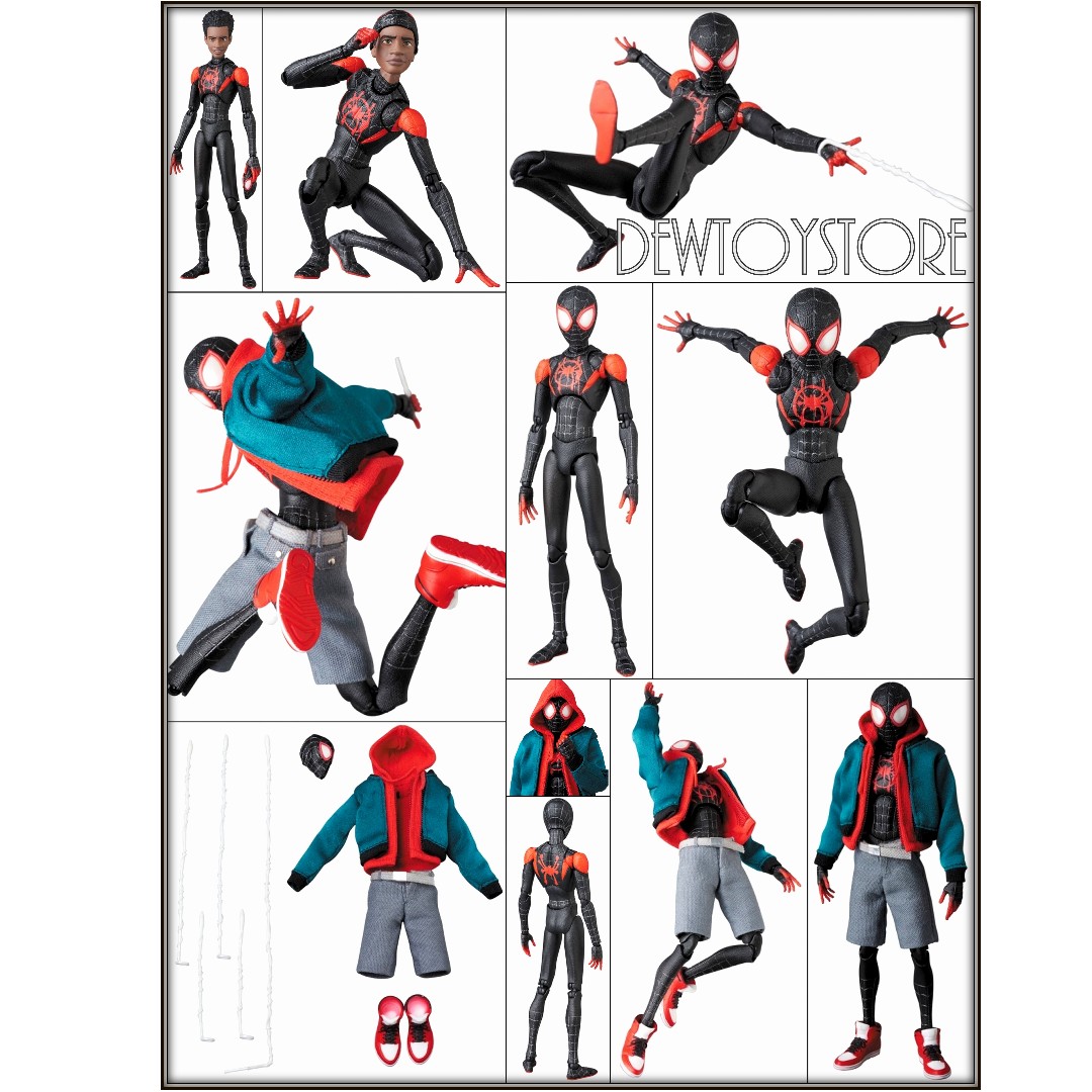 ⭐️ [in Stock] Medicom Toy Mafex Spider-man : Into The Spider-verse 