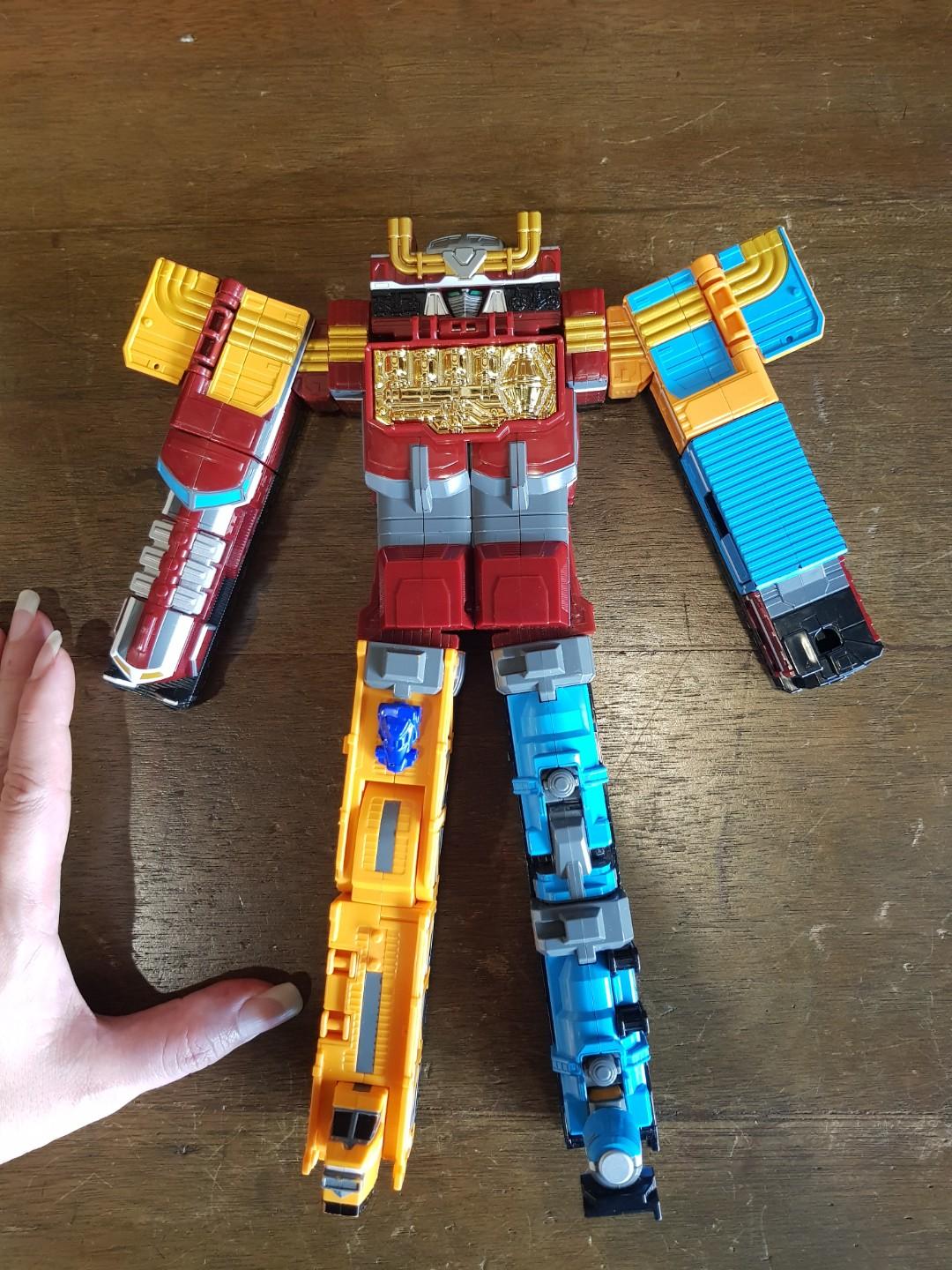 Bandai Ressha Sentai ToQger Train Union Series 6-8 Ressha Gattai DX ...