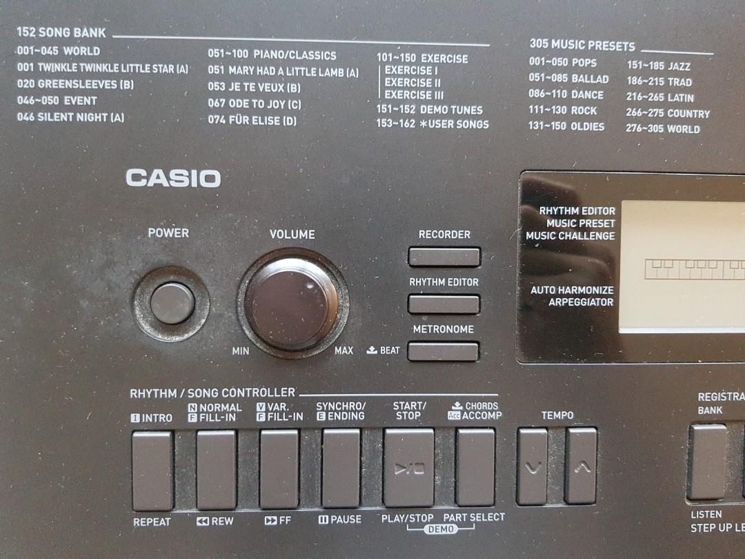 CASIO Digital Keyboard, Hobbies & Toys, Music & Media, Musical ...