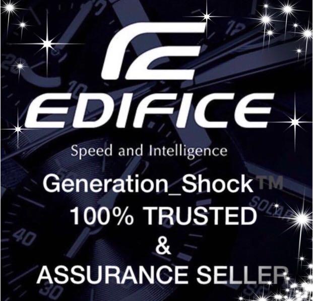 EDIFICE DIVER CHRONOGRAPH UNISEX SPORTS WATCH : 1-YEAR OFFICIAL ...