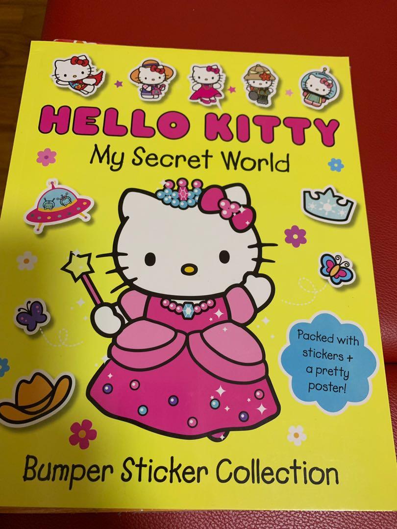 Hello Kitty sticker book, Hobbies & Toys, Books & Magazines, Children's ...