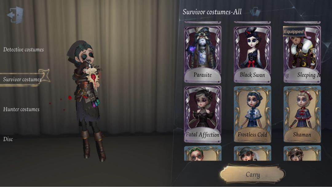 Identity V account, Video Gaming, Gaming Accessories, Game Gift Cards ...