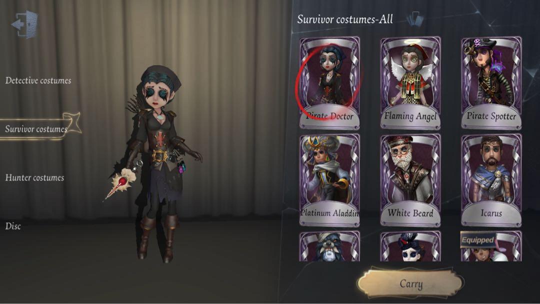 Identity V account, Video Gaming, Gaming Accessories, Game Gift Cards ...