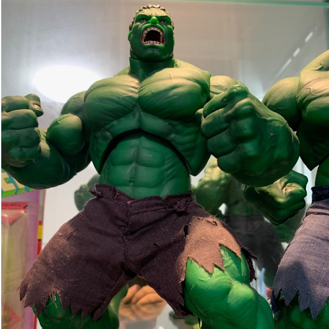Incredible Hulk 13-inch raging hulk + closed mouth versions, Hobbies ...