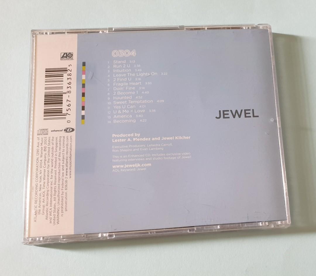 Jewel - 0304 CD, Hobbies & Toys, Music & Media, CDs & DVDs on Carousell
