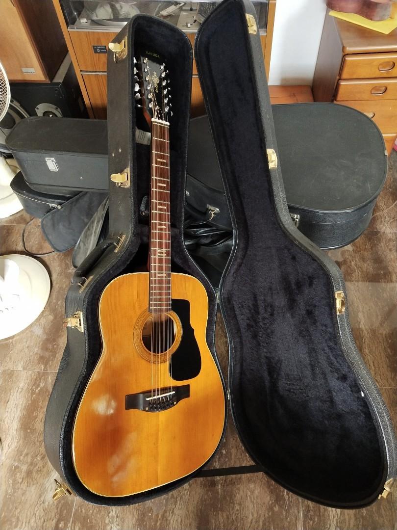 Kasuga 12 strings guitar made in Japan, Hobbies & Toys, Music & Media ...