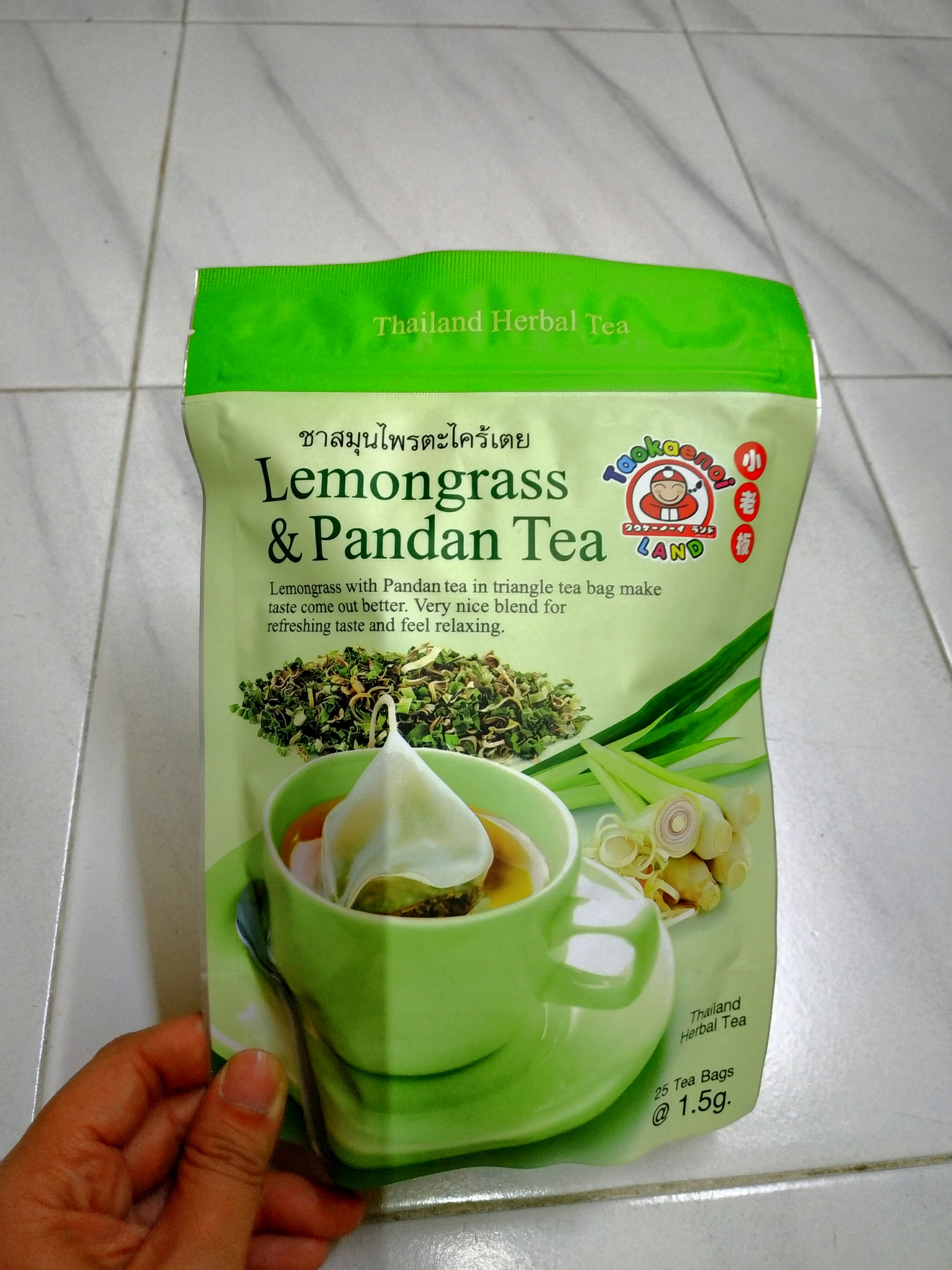 Lemongrass and Pandan Tea, Food & Drinks, Packaged & Instant Food on ...
