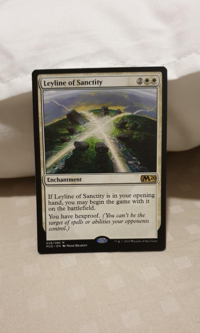 Leyline of Sanctity (M20), Hobbies & Toys, Toys & Games on Carousell Leyline of Sanctity (M20), Hobbies & Toys, Toys & Games on Carousell