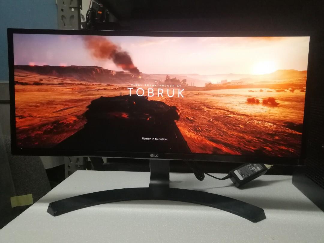 LG 29UC88 29吋 21:9 超闊電腦顯示屏 29inch wide monitor, 家庭電器, 電視 & 其他娛樂, 電視 ...