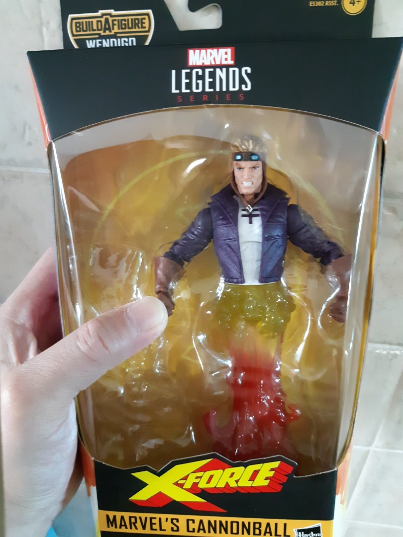 Marvel Legends Cannonball X-men new WITHOUT Wendigo Baf Parts NOT ...