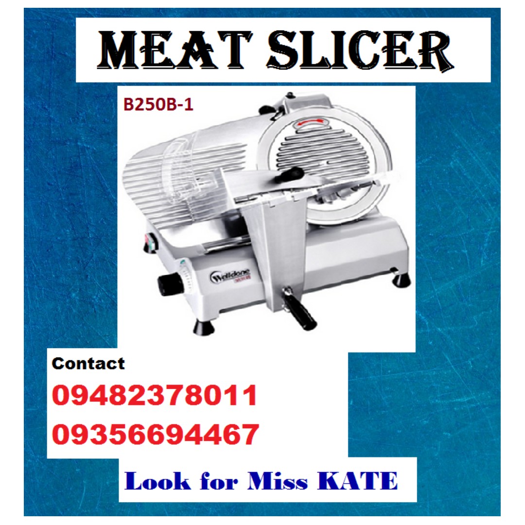 Meat Slicer B250B-1, Everything Else, Others on Carousell