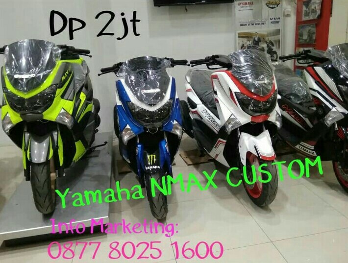 Nmax custom airbrush, Motor di Carousell