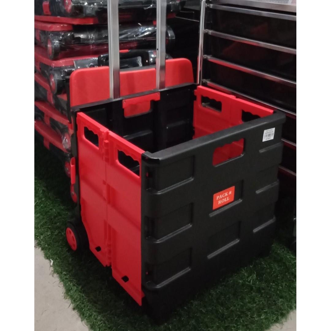 Pack and Go Trolley, Multi-Purpose Folding Trolley, Simply unfold, Pack ...