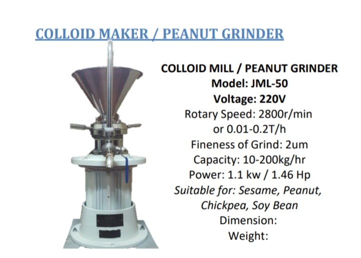 Peanut Grinder | Colloid Mill, TV & Home Appliances, Kitchen Appliances ...