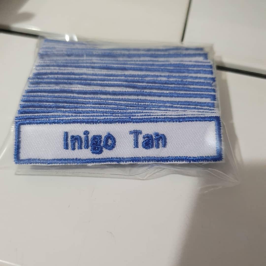 PO Iron on name tags, Bulletin Board, Preorders on Carousell